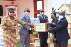 PSGH donates PPE to 8 treatment centres - Ghanaian Times
