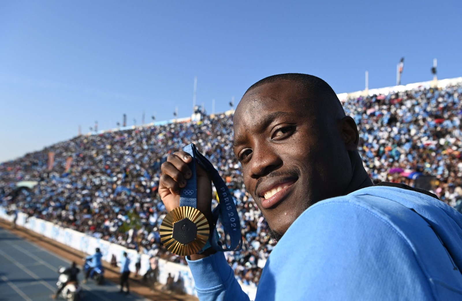 Botswana welcomes Tebogo home with stadium spectacular - Ghanaian Times