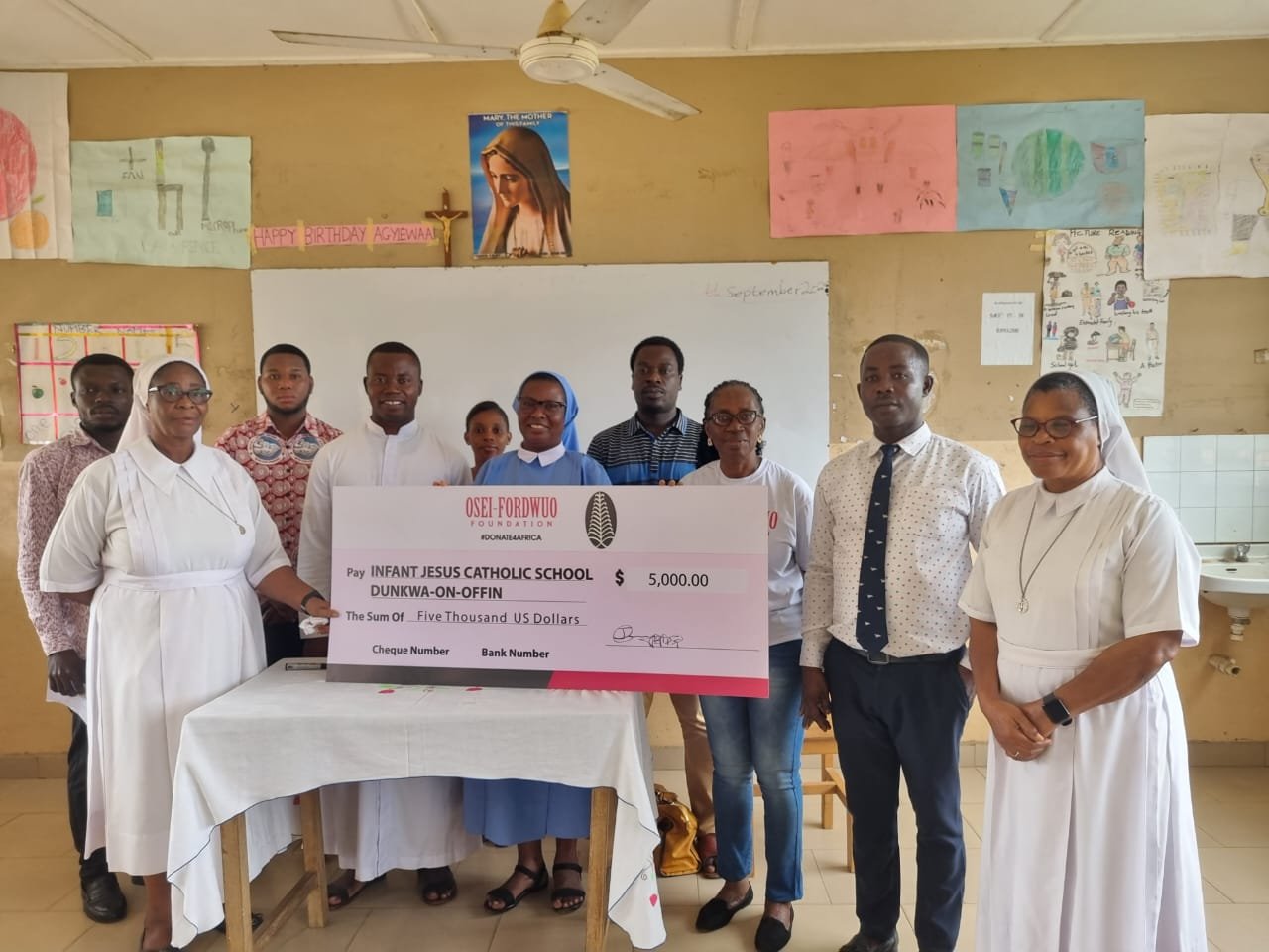 Infant Catholic School receives support to complete building project ...