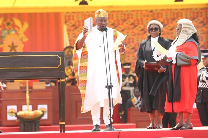 Swearing-in ceremony with exceptional grandeur - Ghanaian Times