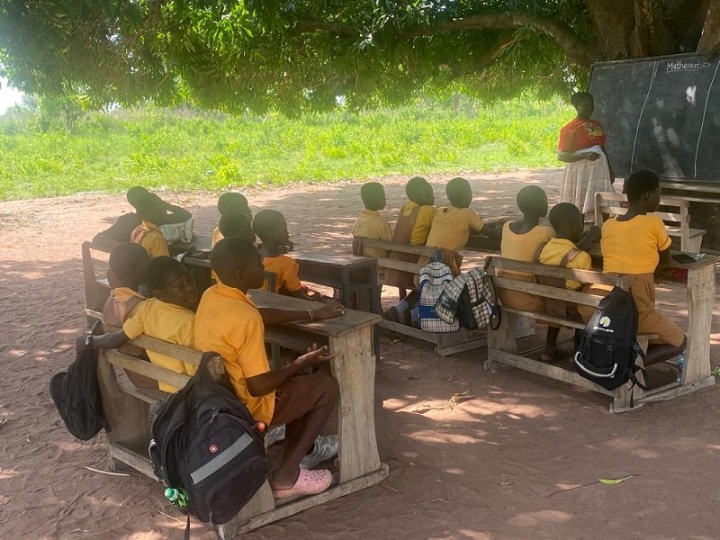 Storm collapses Dada-banyarko primary school …156 pupils attend classes ...