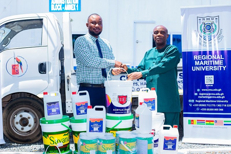 Azar Paint supports RMU’s face-lift project - Ghanaian Times