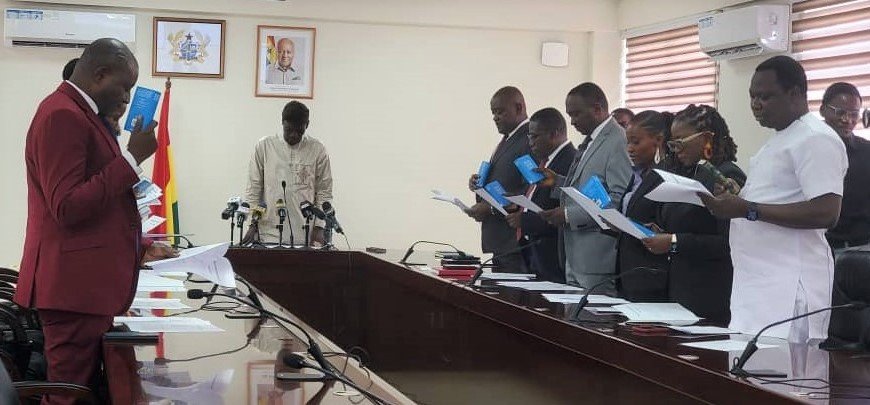 13-member governing board for GNRF sworn in - Ghanaian Times