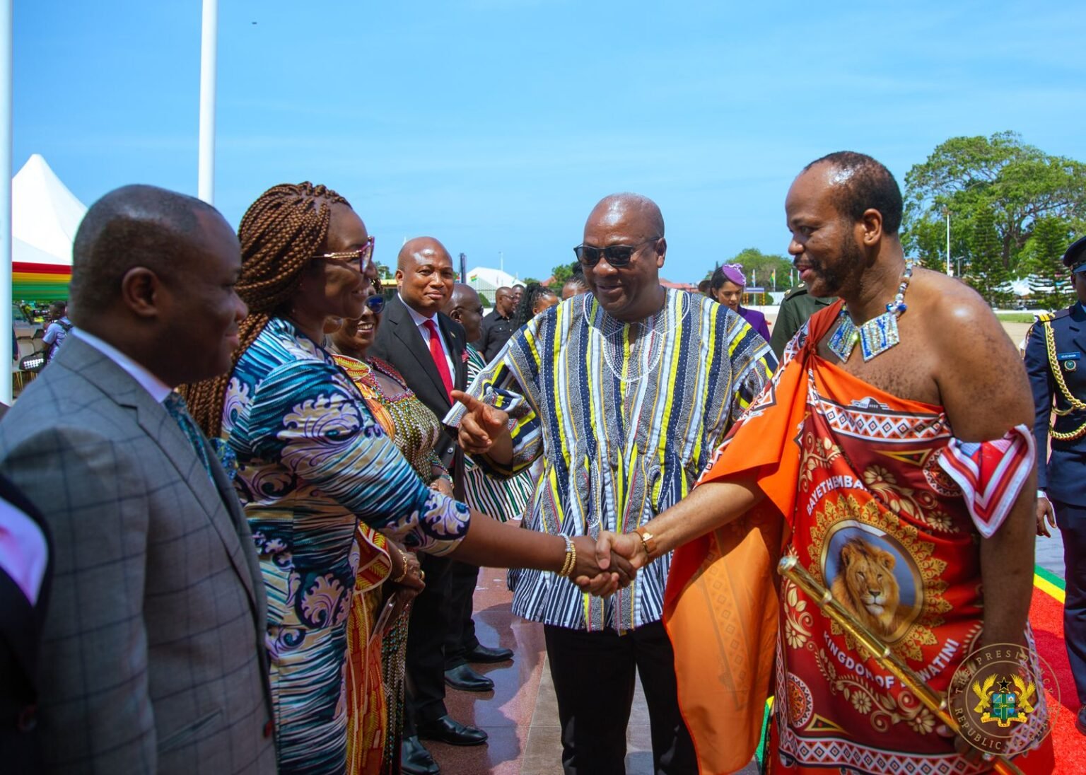 King Mswati III begins historic visit to Ghana - Ghanaian Times