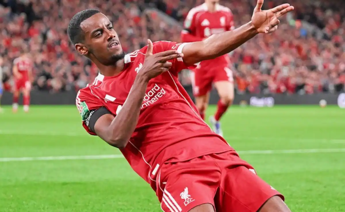 Isak opens Liverpool account in League Cup victory over Southampton ...