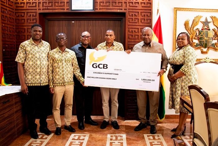 GCB donates GH¢1m to support children of helicopter crash victims ...